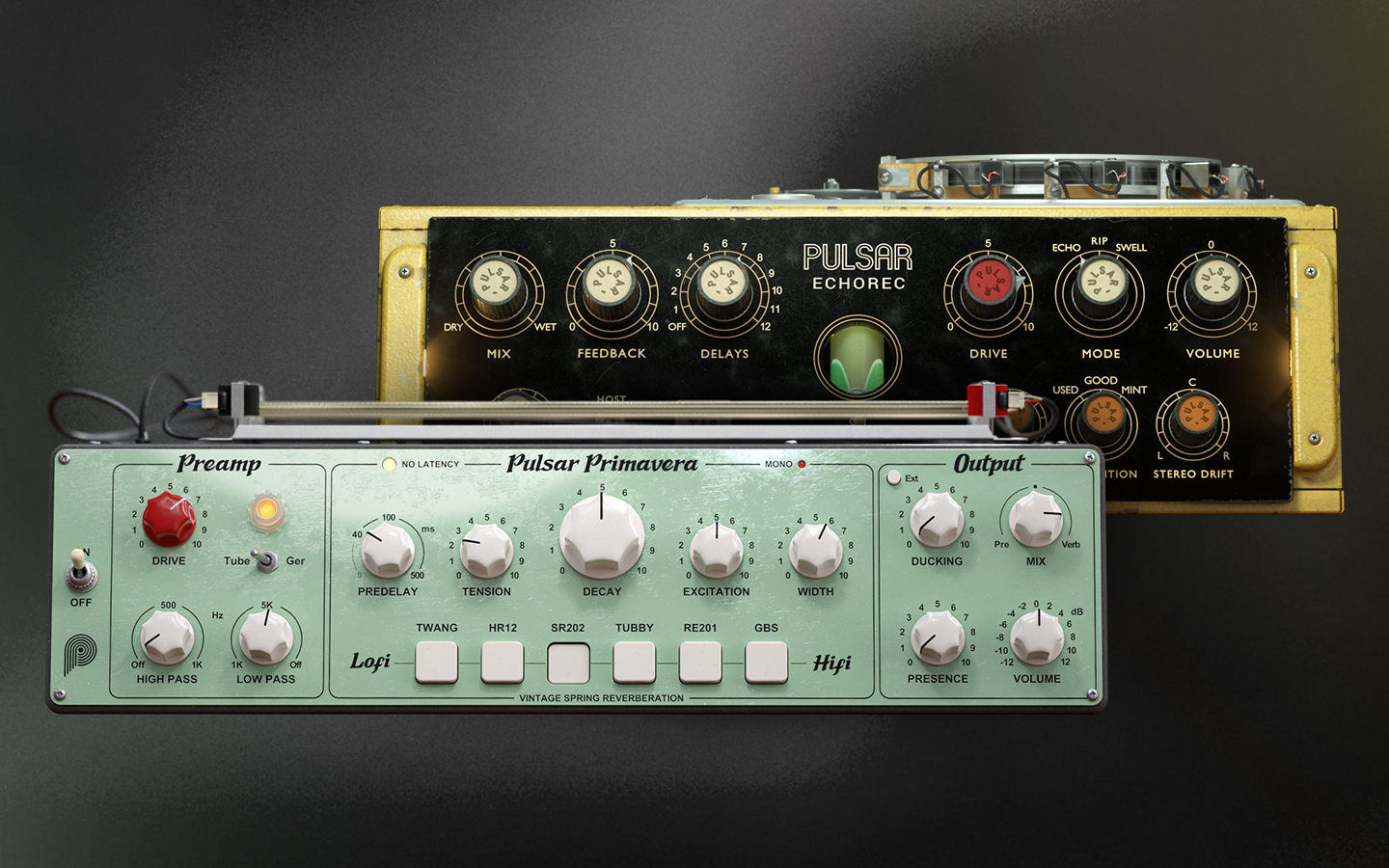 Pulsar Echorec - Magnetic Disk Delay Plugin